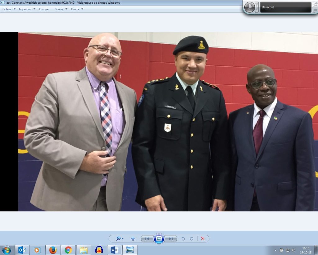 Constant Awashish: premier Colonel honoraire autochtone au Canada - L ...